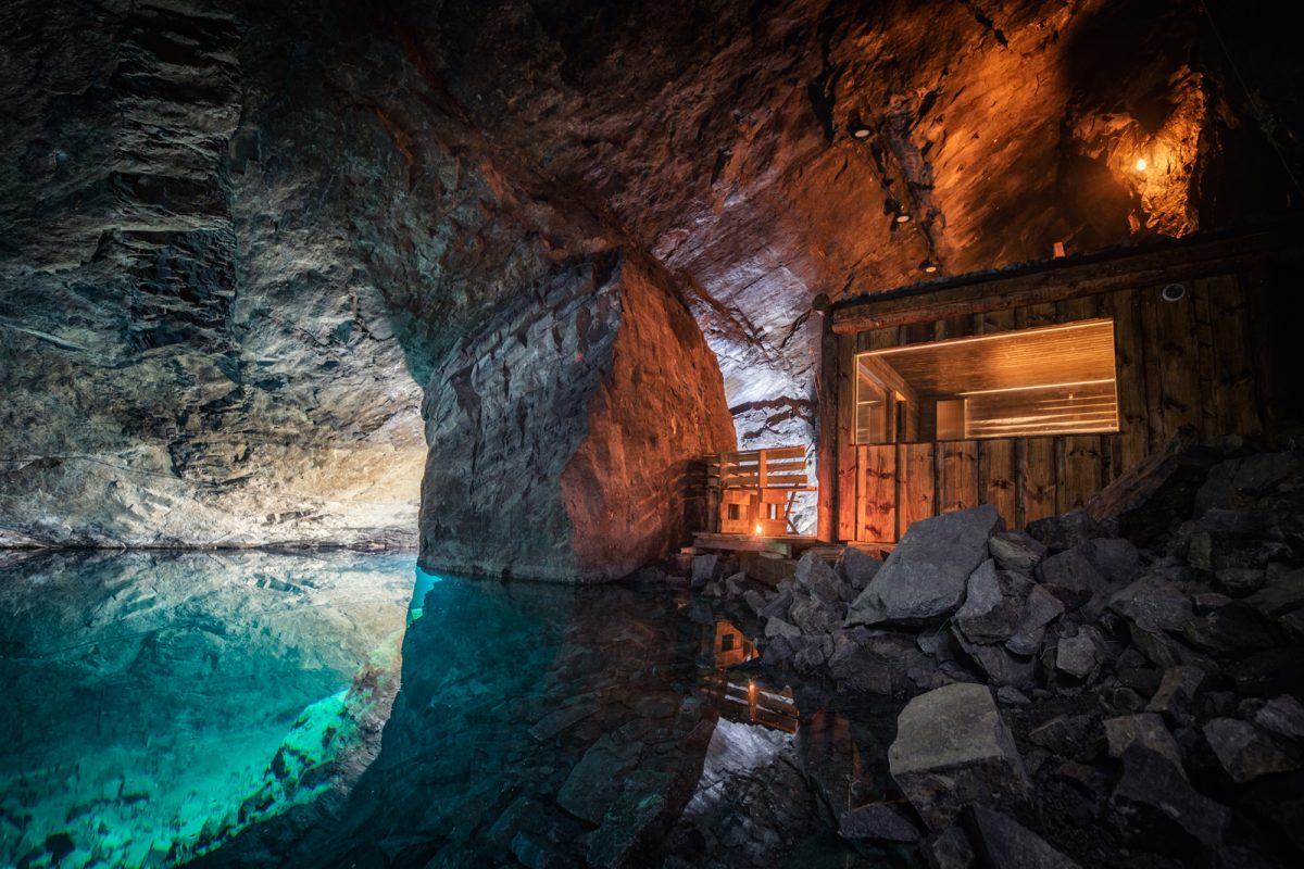 Underjordiskt bastubad – Magasinet Filter